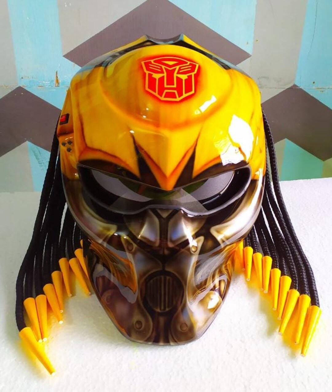 Top Custom Monster Predator Bee Bumble Transformers Helmet - Etsy