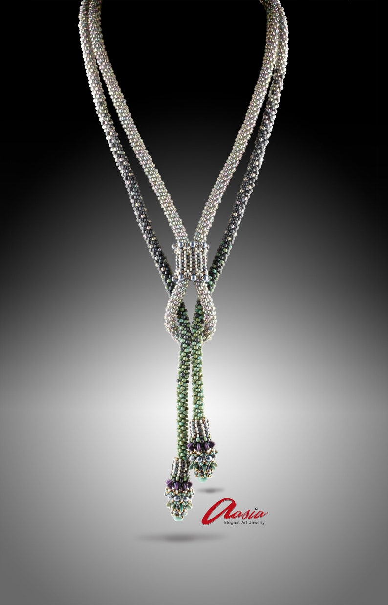 Cascading Dangle II Necklace, Kit Only - Etsy