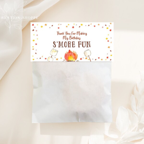 Smores Treat Bag - Etsy