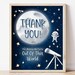 SALE Thank You Sign Outer Space Party Sign Outer Space Thank - Etsy
