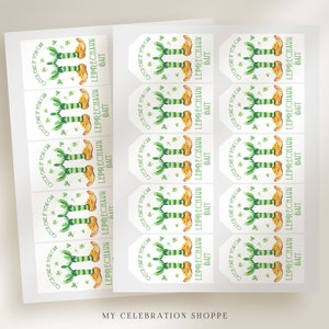 Leprechaun Bait Tags, Printable St Patrick's Day Treat Tags St Patrick ...