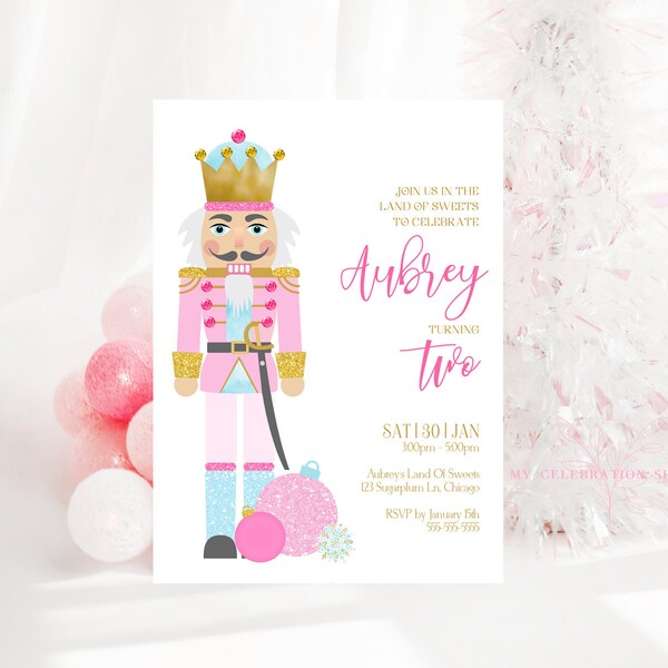 Nutcracker Invitation - Etsy