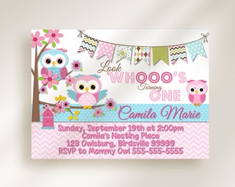 Owl Birthday Party - Etsy