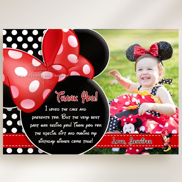 Minnie Mouse Red - Etsy