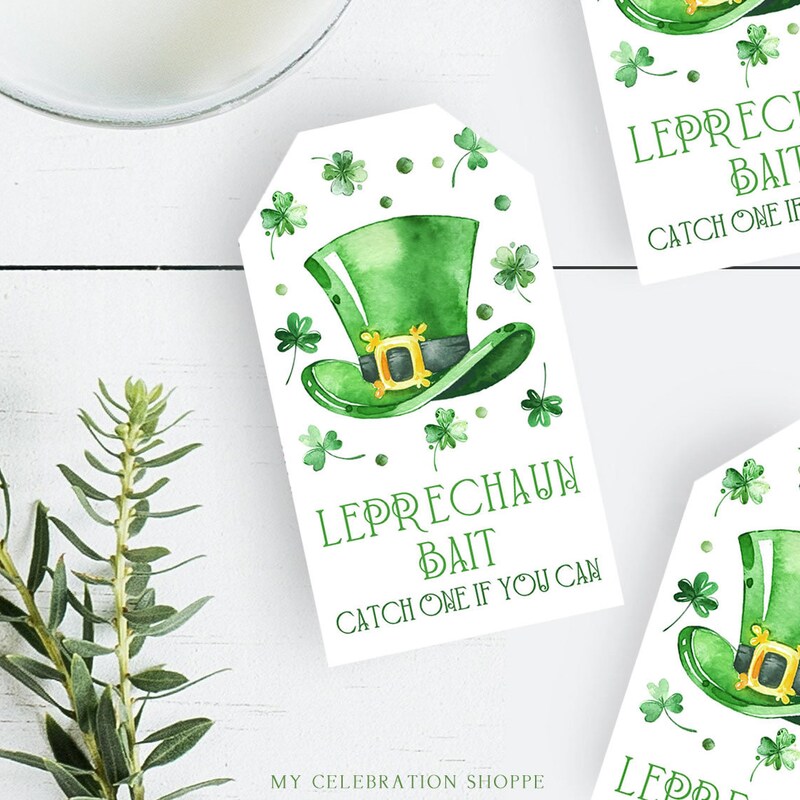 Leprechaun Bait Tag - Etsy