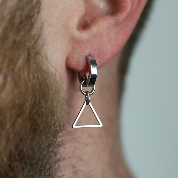 Triangle Earrings - Etsy