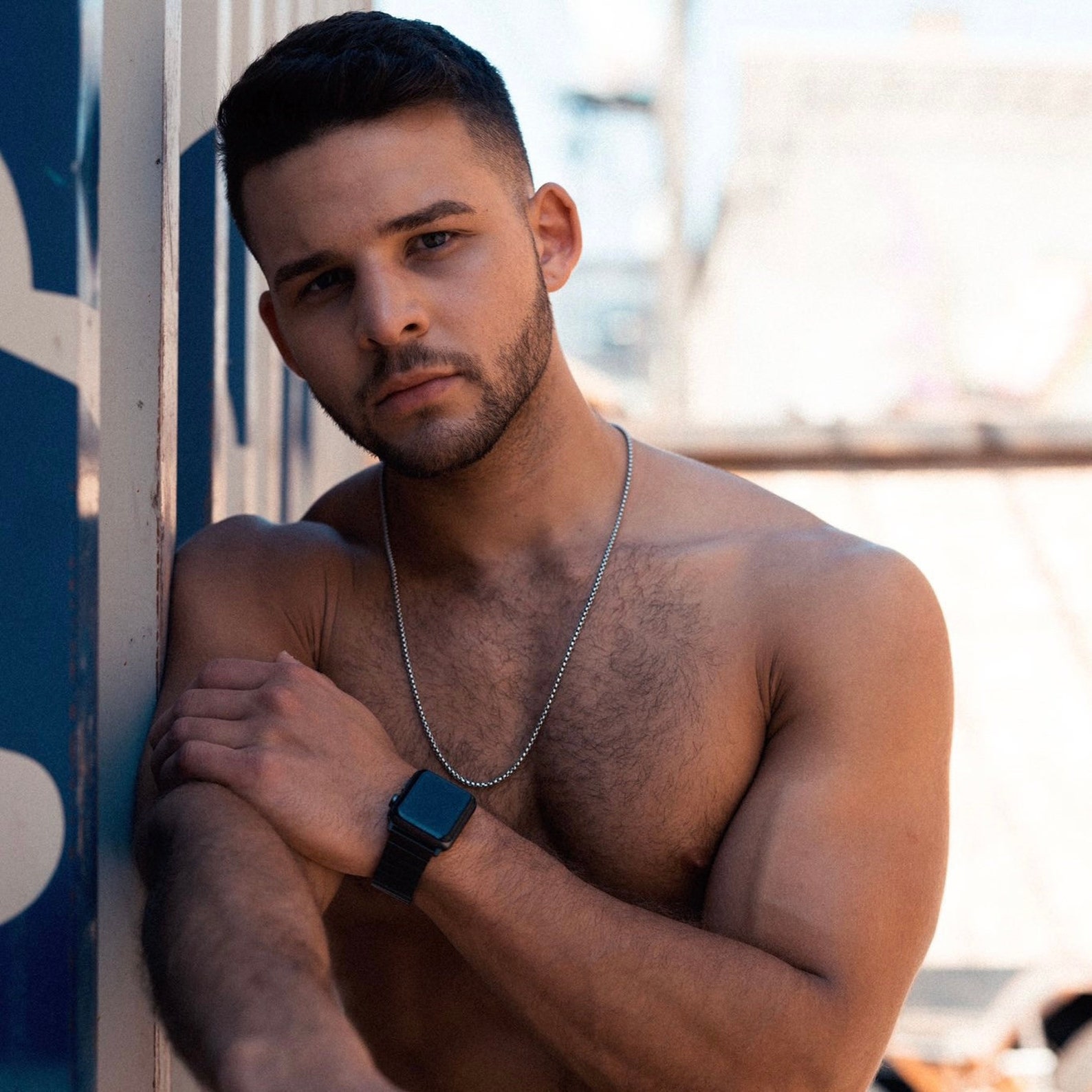 Steel Box Chain Necklace - Men’s Necklace - Masculine Chain - Stainless ...