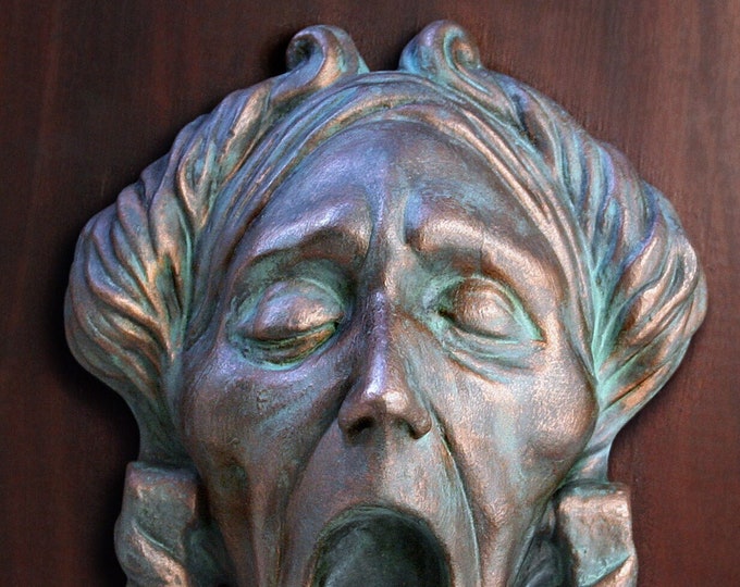 Christmas Carol Jacob Marley Faux Door-knocker Charles - Etsy