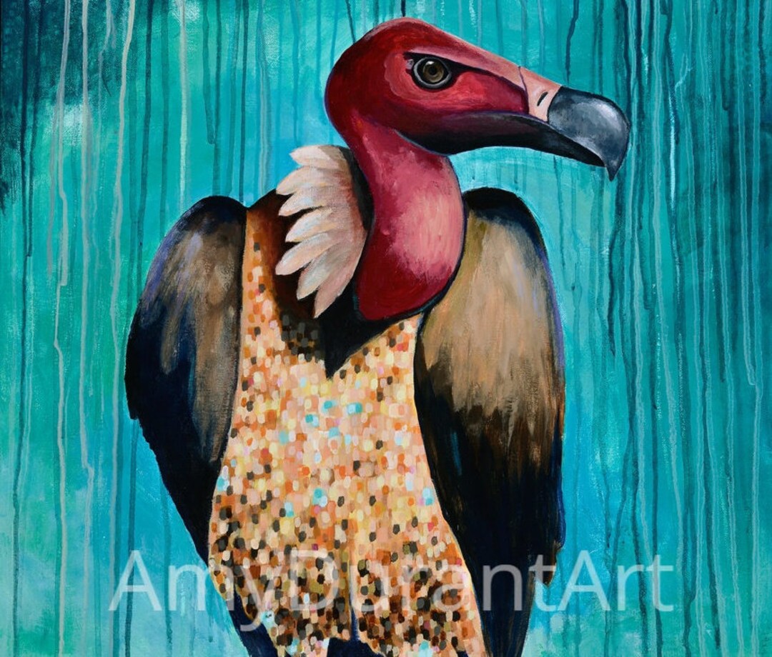 Vulture Print Two Sizes Available - Etsy