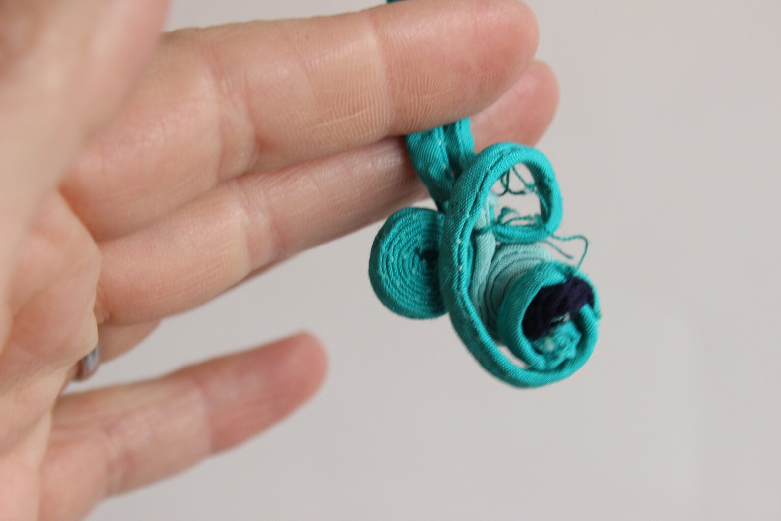 Vintage 1960s Frog Closures / Set of Five Teal Fabric Toggle | Etsy