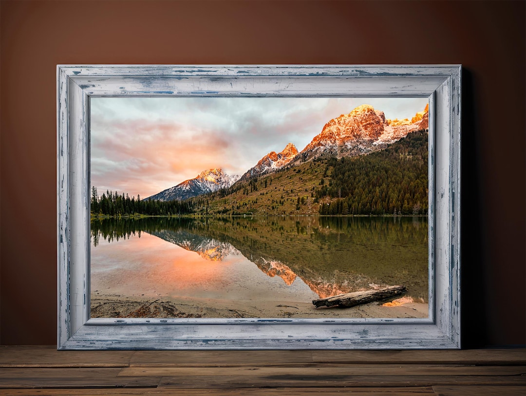 Sunrise Reflections at String Lake – Grand Teton National Park Fine Art ...