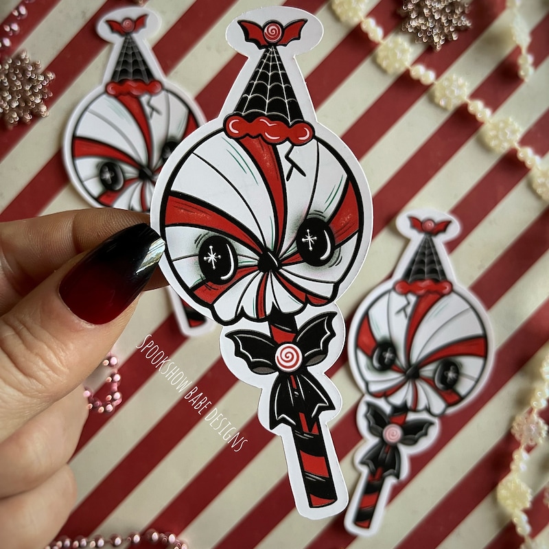 Creepy Stickers - Etsy