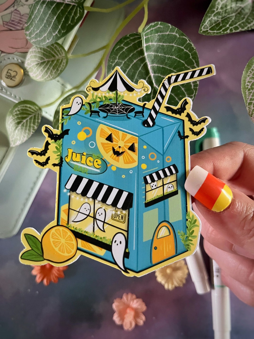 Boo Juice Sticker/juice Box Sticker/laptop Sticker/handmade Sticker ...