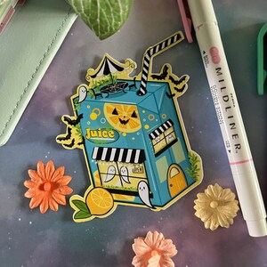 Boo Juice Sticker/juice Box Sticker/laptop Sticker/handmade Sticker ...