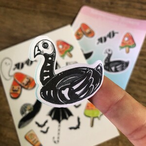 Summerween Paper Sticker Sheet/planner Stickers/gothic Stickers ...