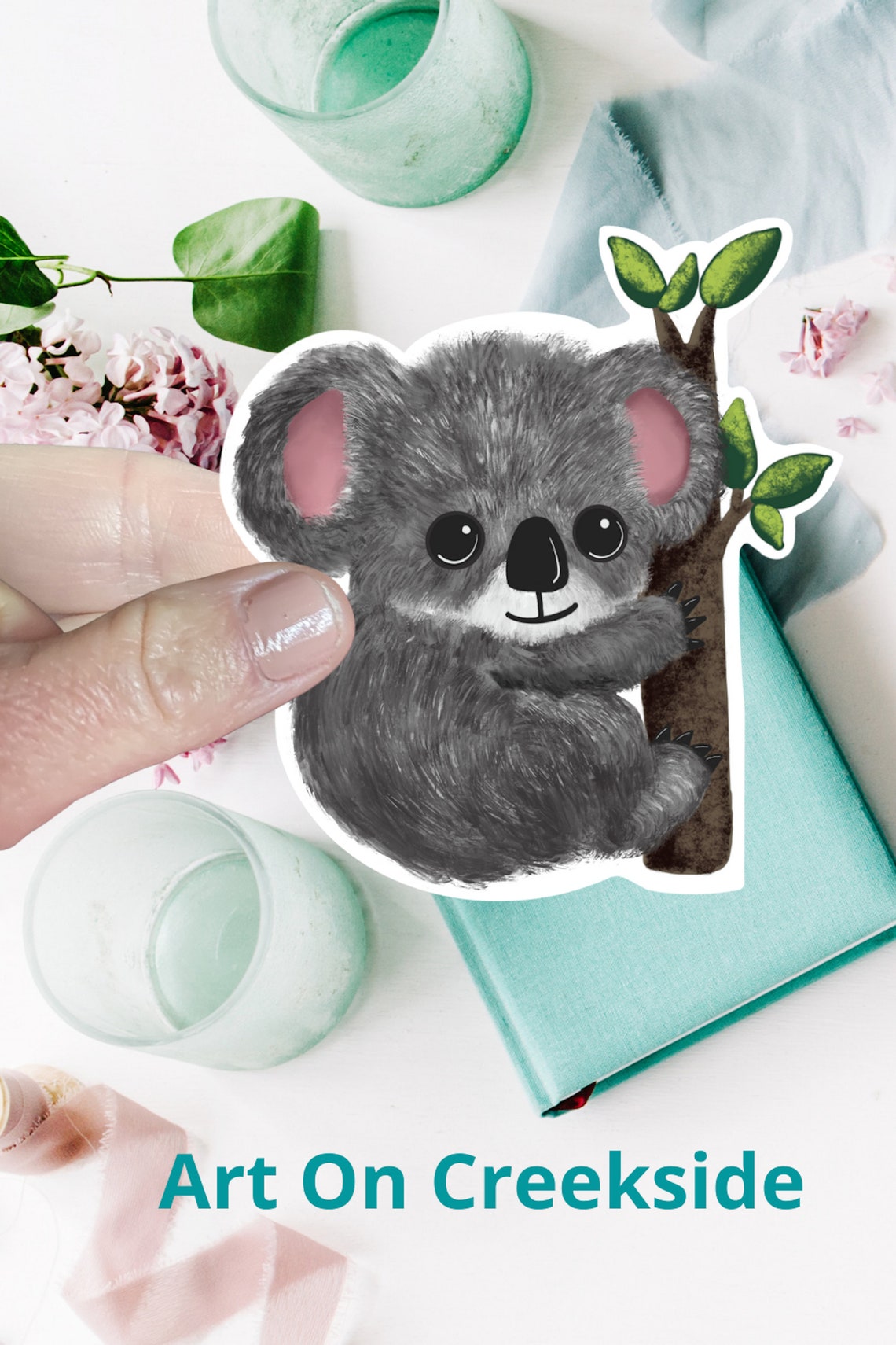 Koala Vinyl Sticker Adds Super Cute Decoration to Water - Etsy