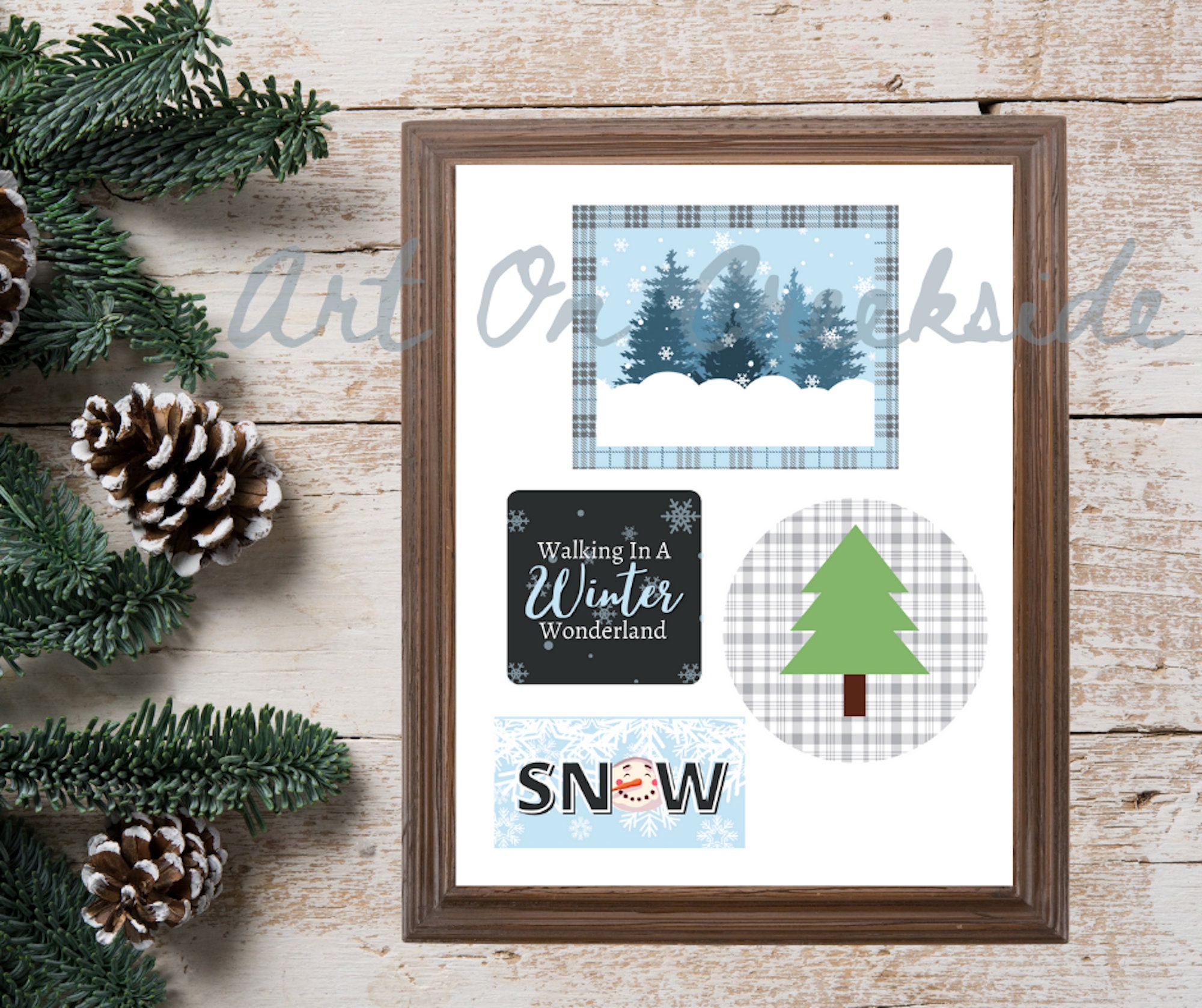 Winter Printable Crafters Bundle Just Print Cut and Crafter - Etsy