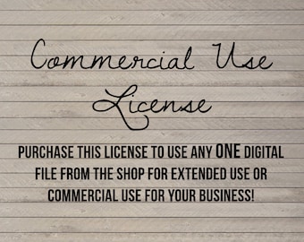 Extended License for Commercial Use of Any Clipart Set - Etsy