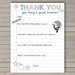 Teacher Appreciation Thank You Note Fill-in-the-blank | Etsy