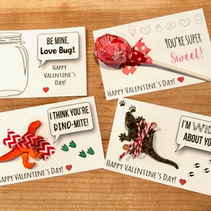 Wild Animal Valentines -- DIY Printable Valentines -- 8 per Page ...