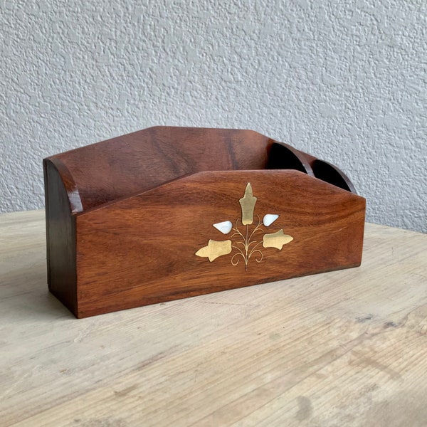 Wooden Letter Holder - Etsy