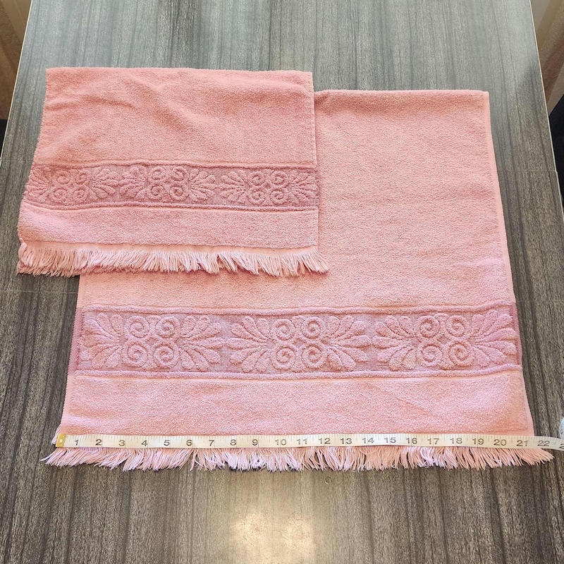 Dusty Pink Bath Towel - Etsy