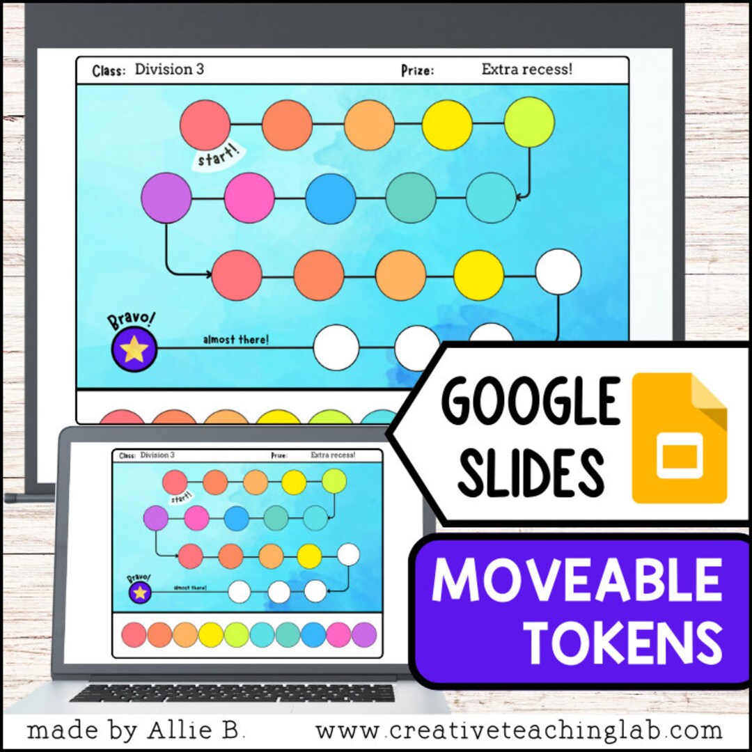 Editable Digital Reward Chart With Interactive Tokens for CLASSROOM ...