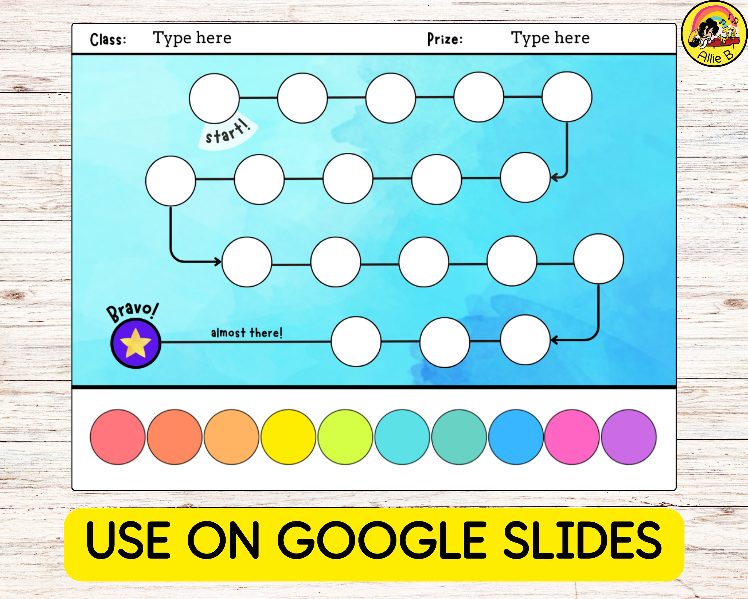 EDITABLE Interactive Reward Chart for Positive Daily Behaviour With ...