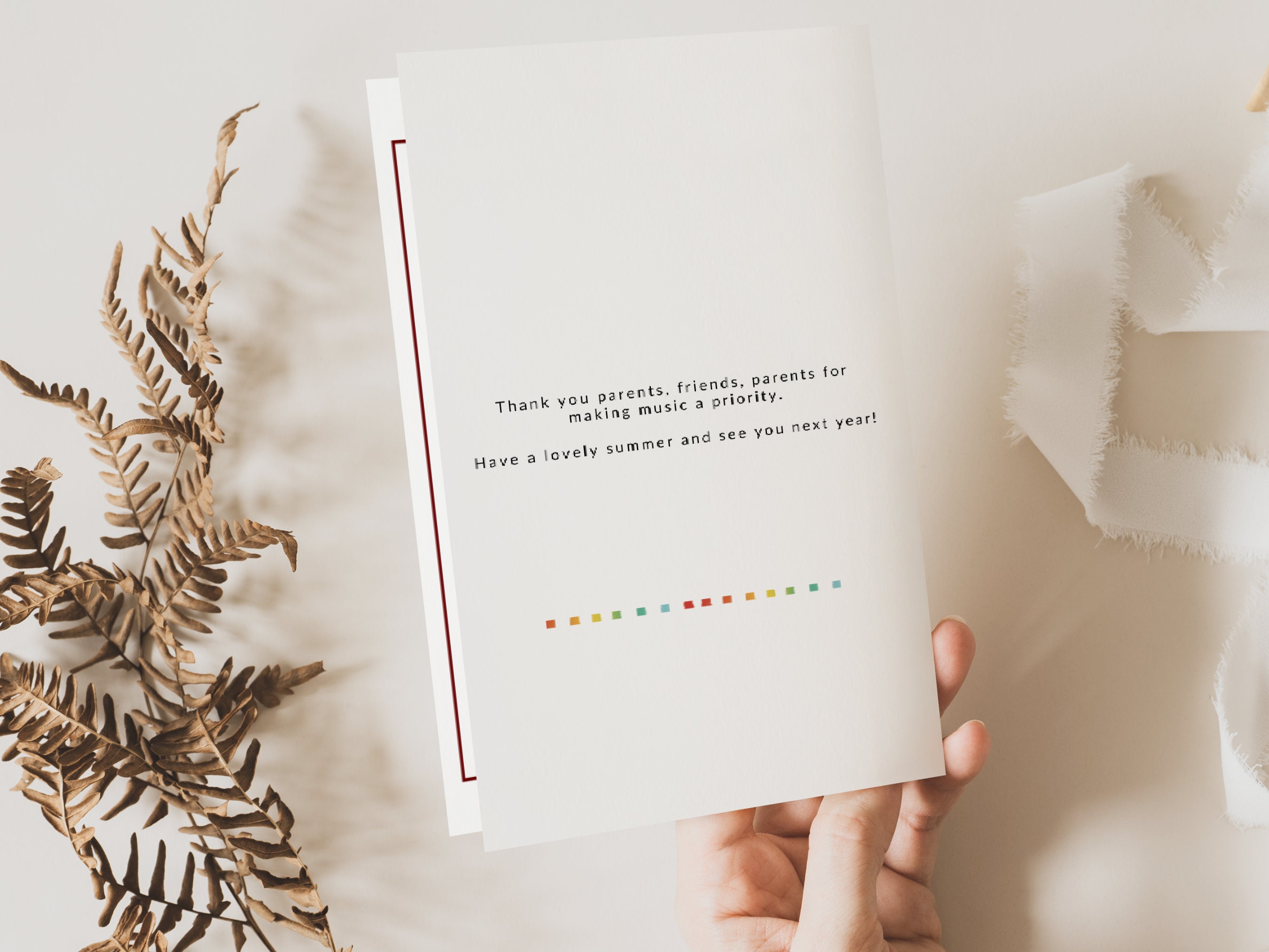 EDITABLE Music Recital Program Brochure Template for Band Voice Choir ...