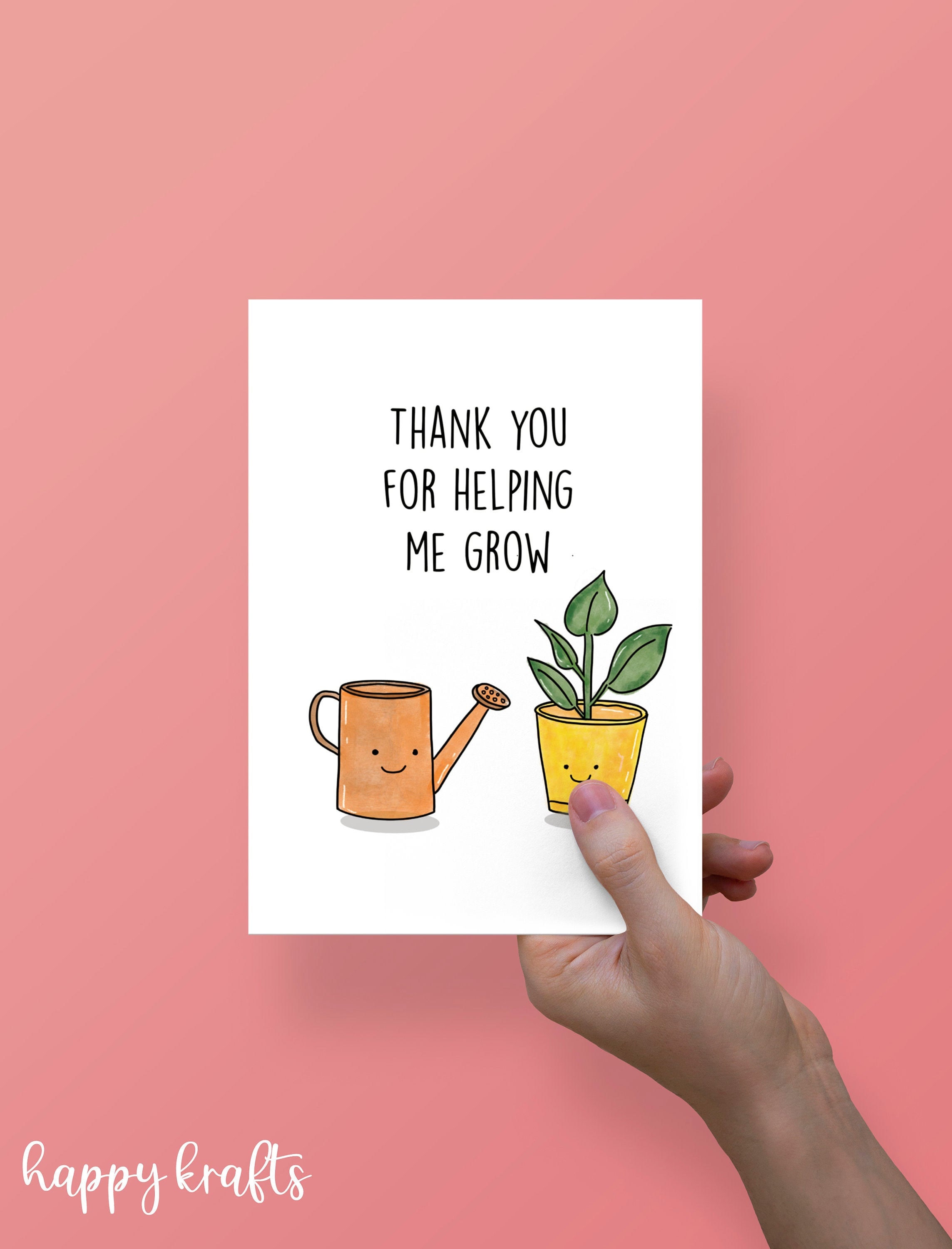 Printable Teacher's Day Card, Thank You Appreciation Gift to Favorite ...