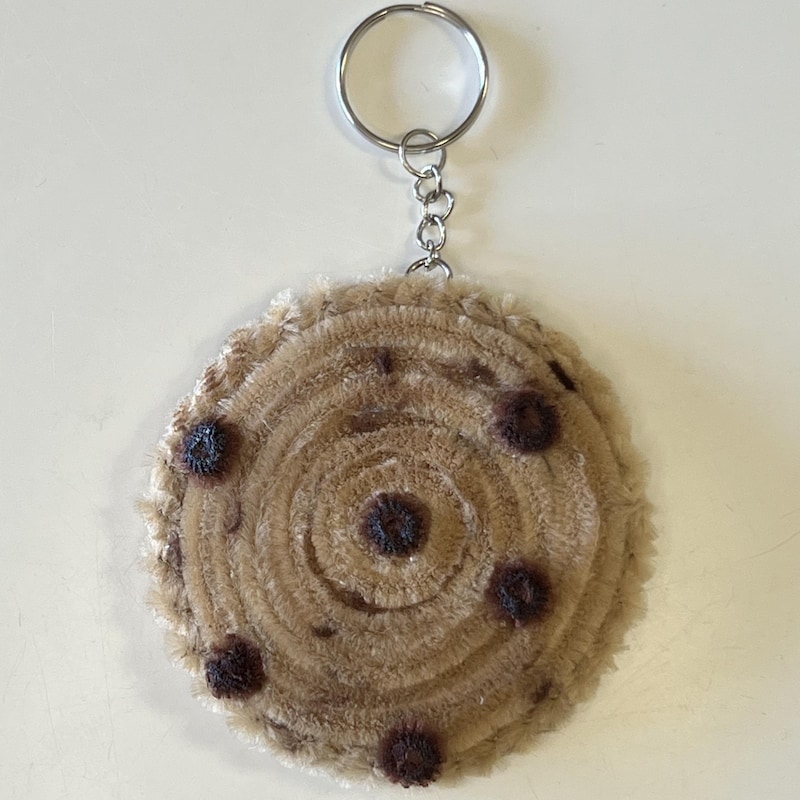 Fuzzy Wire Keychain - Etsy