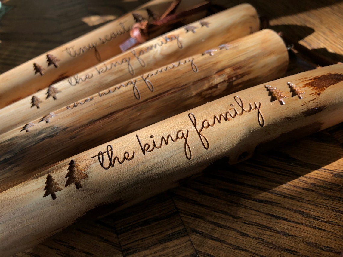Personalized marshmallow stick Roasting stick Personalized | Etsy