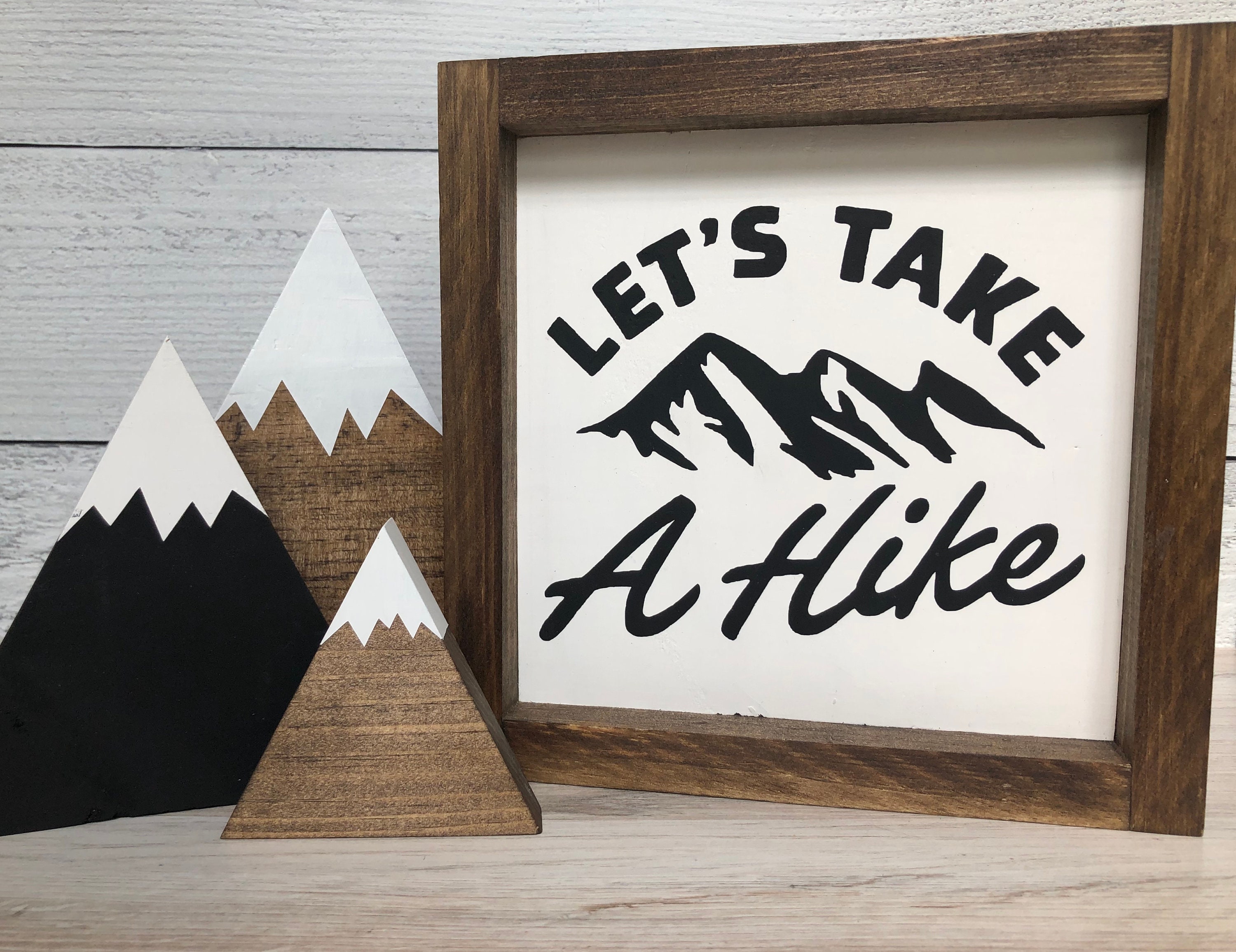 Take a Hike Sign Adventure Sign Rustic Decor Outdoor - Etsy