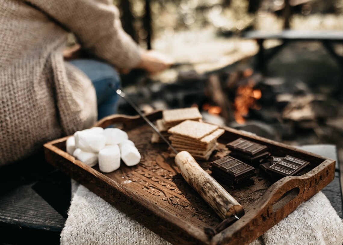 Personalized marshmallow stick Roasting stick Personalized | Etsy