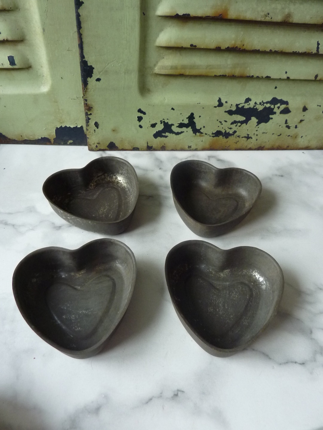 Vintage Set of Tala Heart Shaped Cake Baking Tins - Etsy