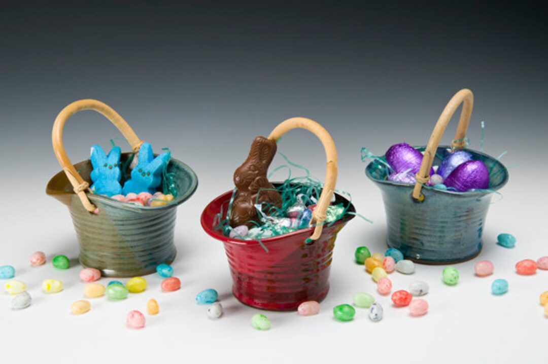 Medium Pottery Baskets - Etsy