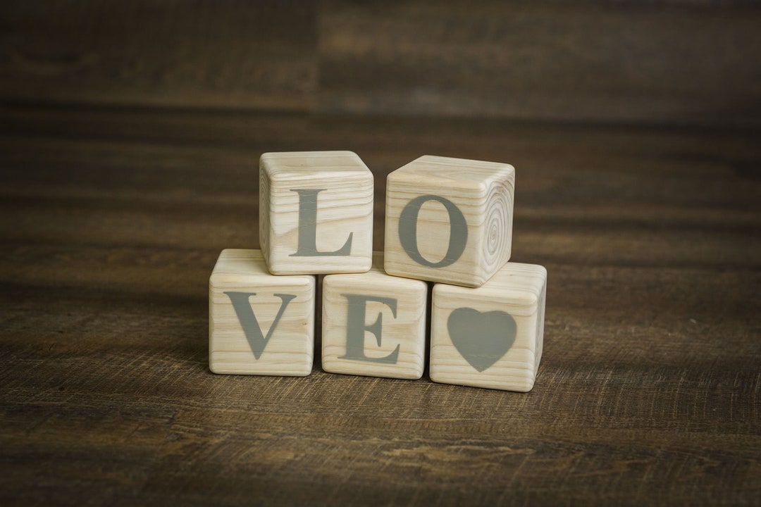 Wooden Cubes, Wooden Blocks, Wooden Letters & Numbers, Wooden Toys ...