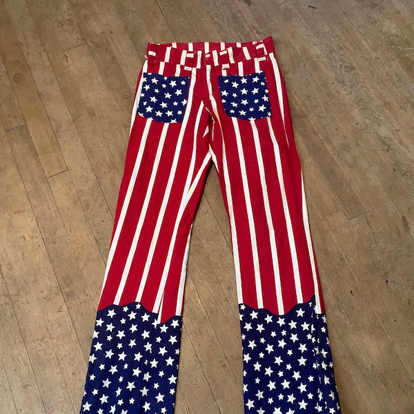 American Flag Pants - Etsy