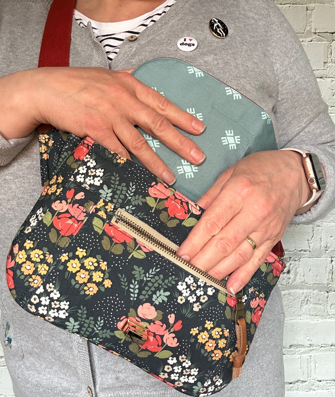 Paris Cross Body Bag Sewing Pattern, PDF Sewing Pattern, Instant ...