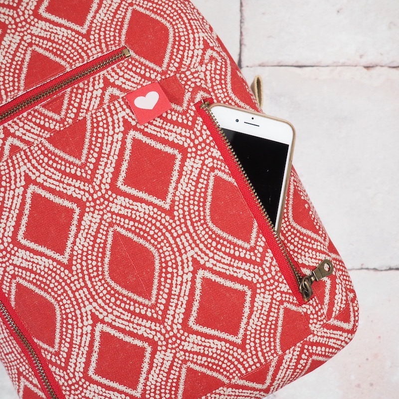 Barcelona Backpack PDF Sewing Pattern, Bag Pattern, Backpack Sewing ...