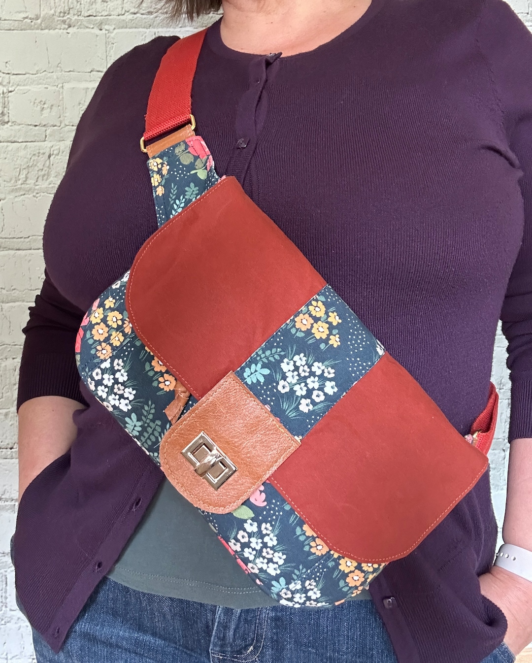 Paris Cross Body Bag Sewing Pattern, PDF Sewing Pattern, Instant ...