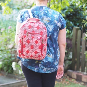 Barcelona Backpack PDF Sewing Pattern, Bag Pattern, Backpack Sewing ...