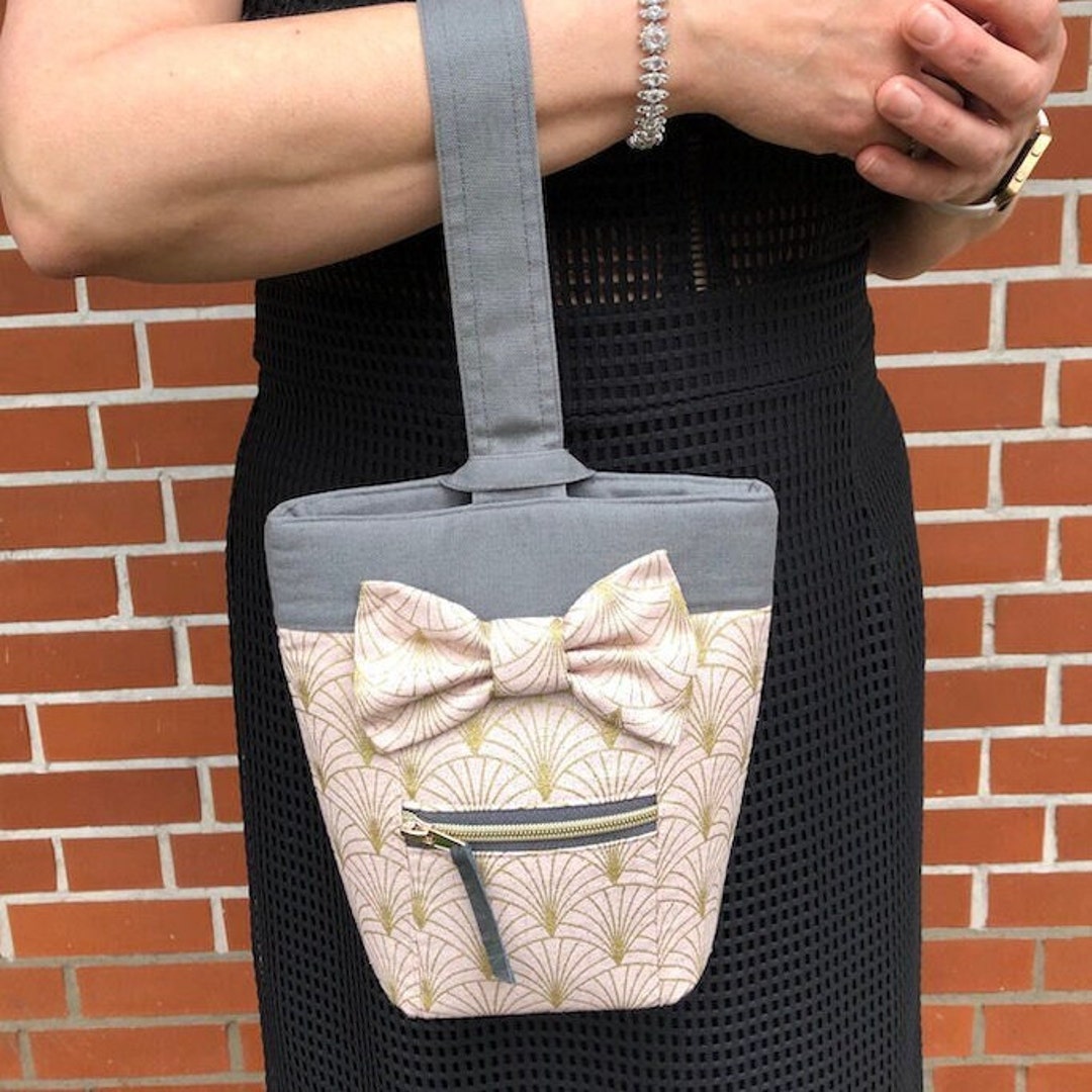 Soho Wrist Bag Sewing Pattern, Unusual Bag Pattern, Evening Bag Pattern ...