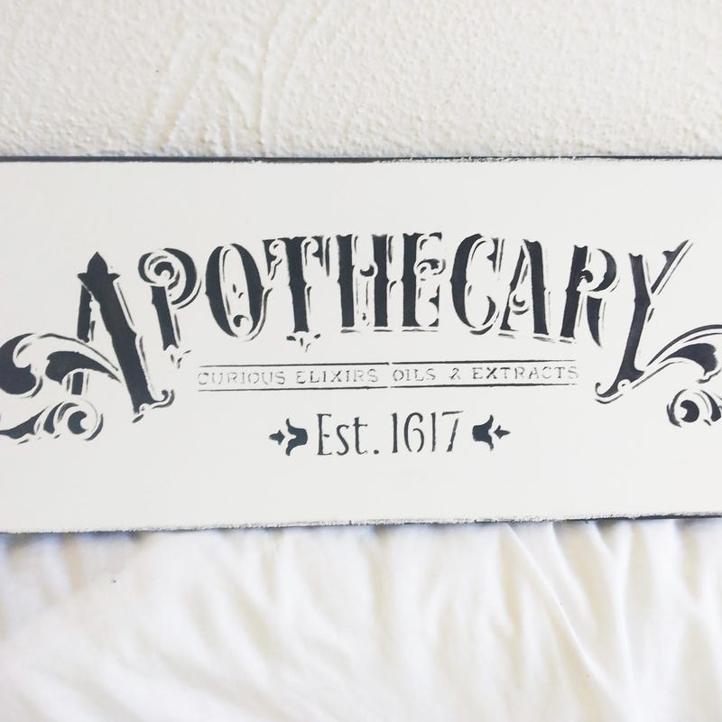 Apothecary Sign - Etsy