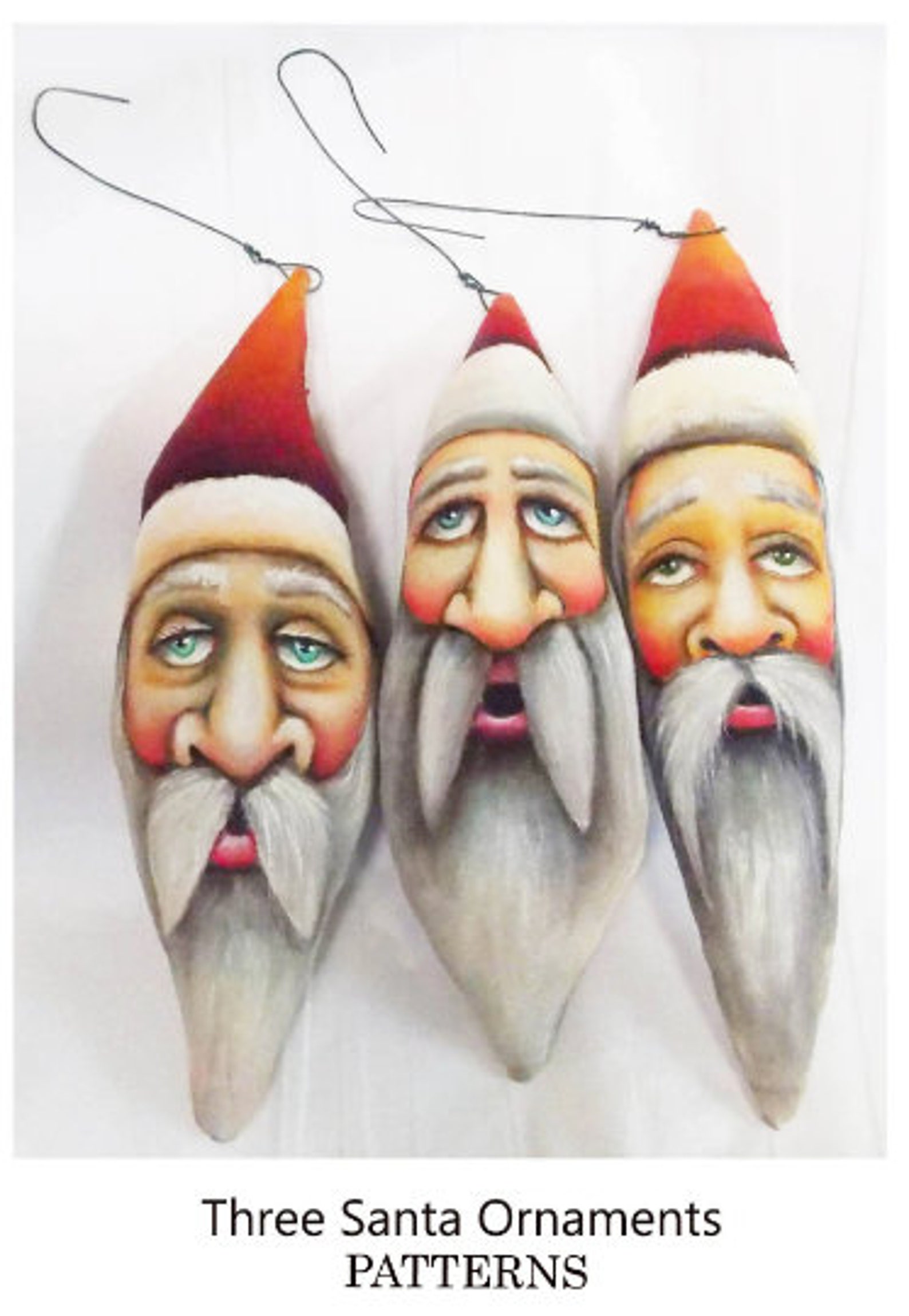 Instant Download E-pattern Folk Art Santa Claus Doll Pattern Christmas ...