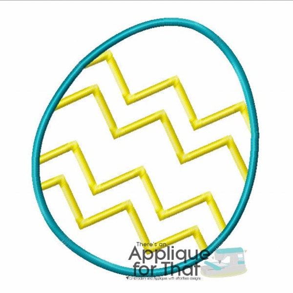 Chevron Easter Egg - Etsy