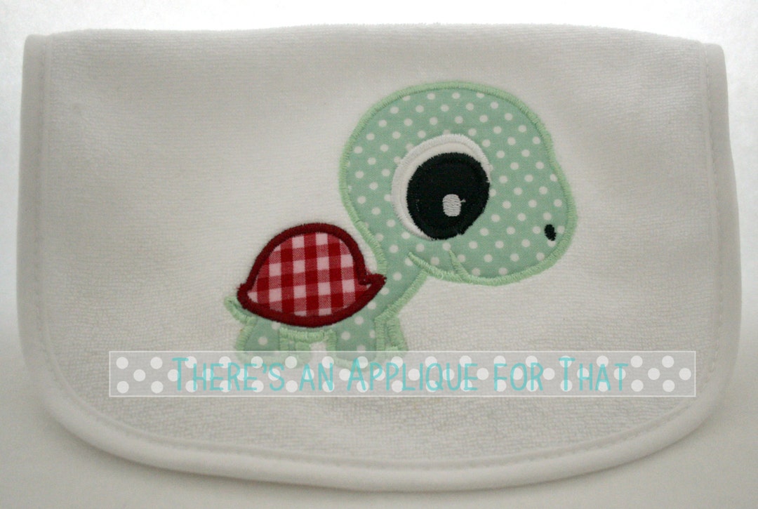Baby Turtle Applique Design - Etsy