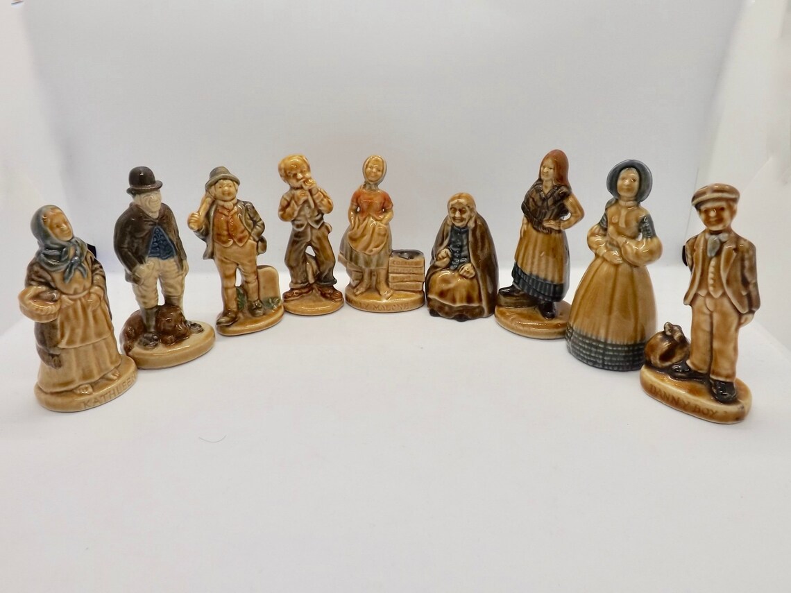 Wade Irish Full Set of 9 Irish Song and Folk Tales Figures - Etsy