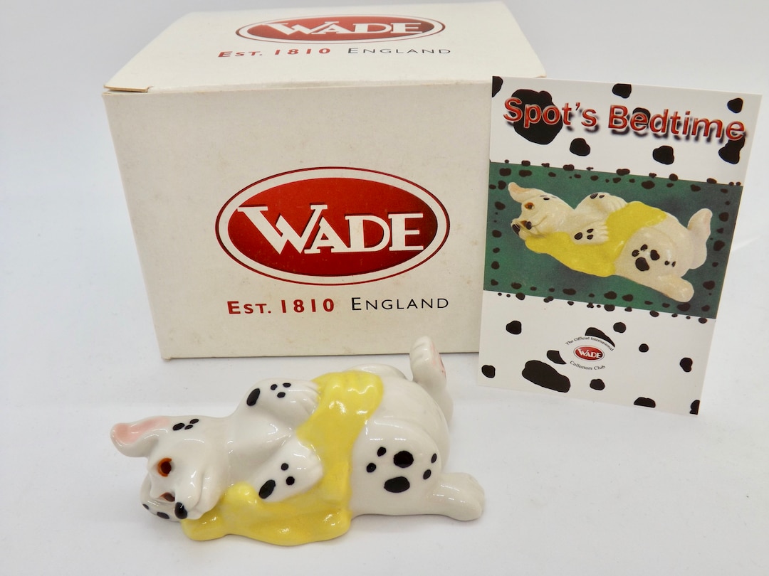 Wade Spots Bedtime Boxed With Certificate (perfect) - Etsy