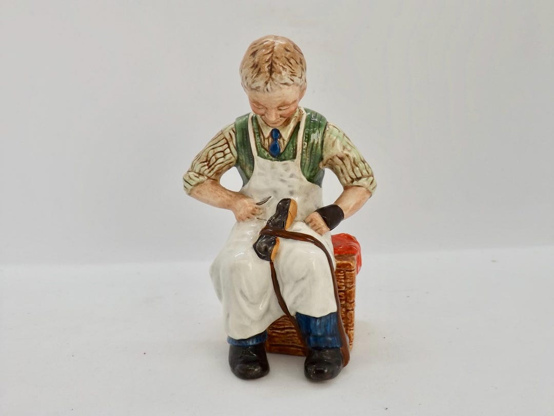 Beswick Ceramic Pottery 1858-1958 Shoemaker, Cobbler Timpson Fine Shoes ...